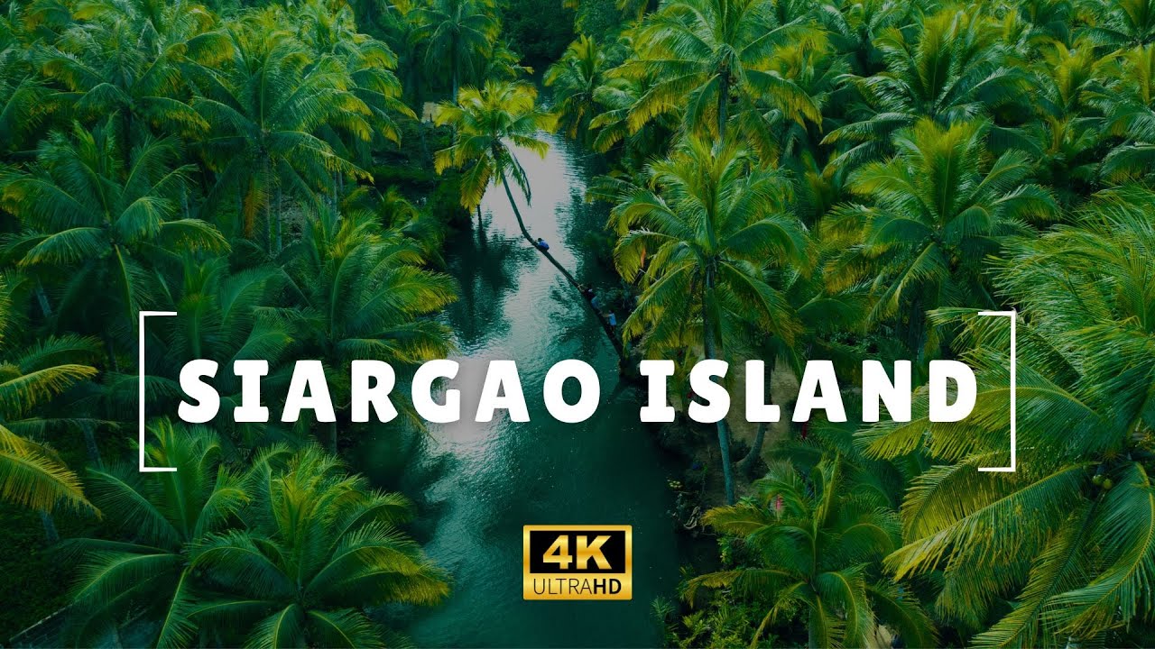 SIARGAO ISLAND Highlights 4K: Surf, Sand, and Stunning Scenery💦🏄‍♀️ ...