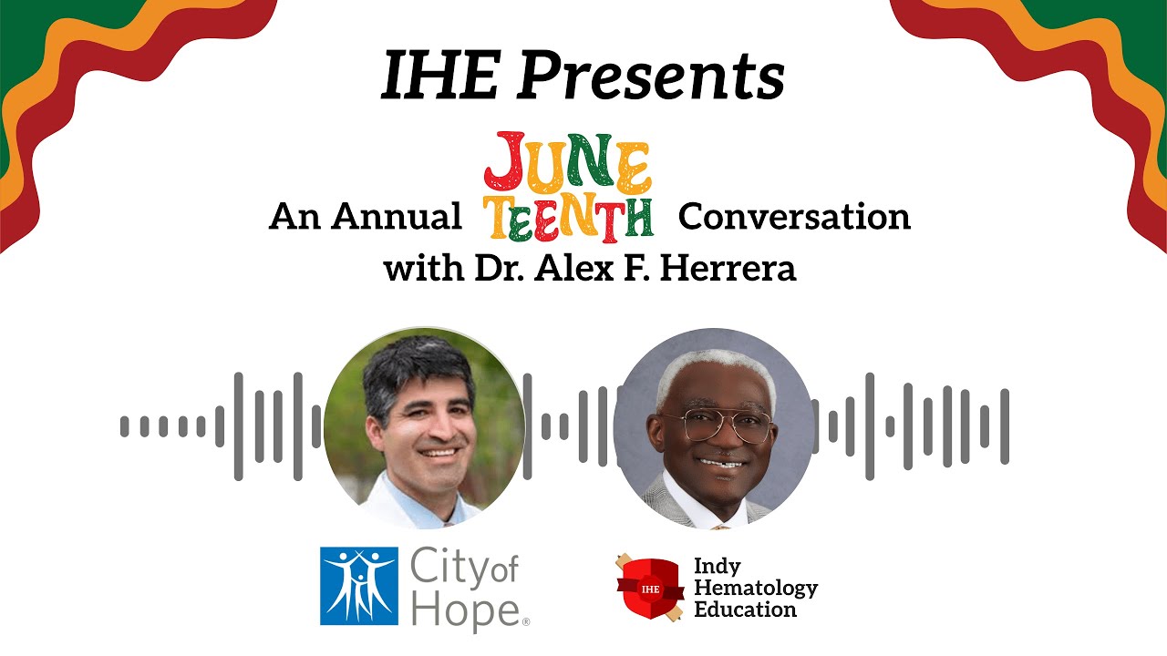 IHE Juneteenth Conversation with Dr. Alex Herrera - YouTube