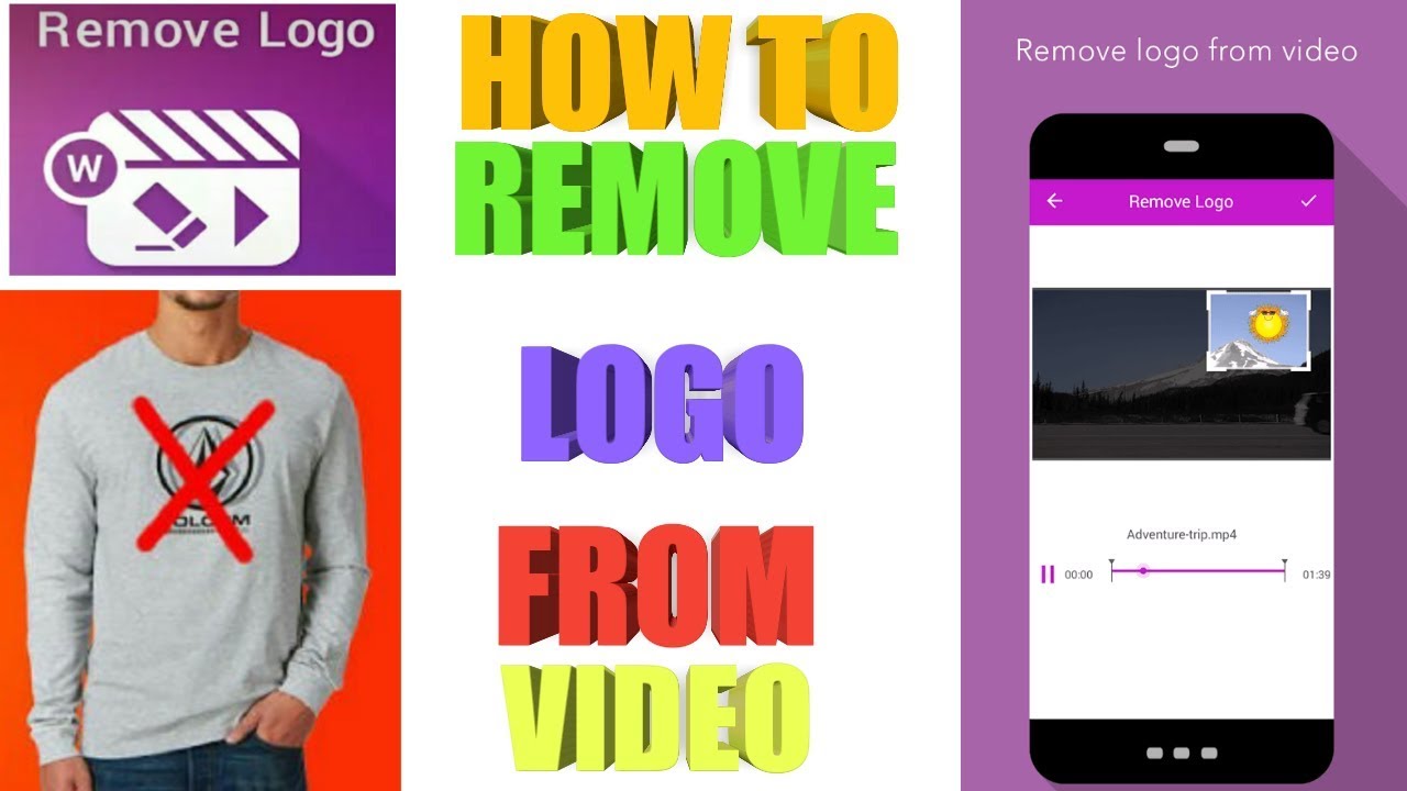 How to Remove LOGO from VIDEOS & how to hide the logos from videos ...