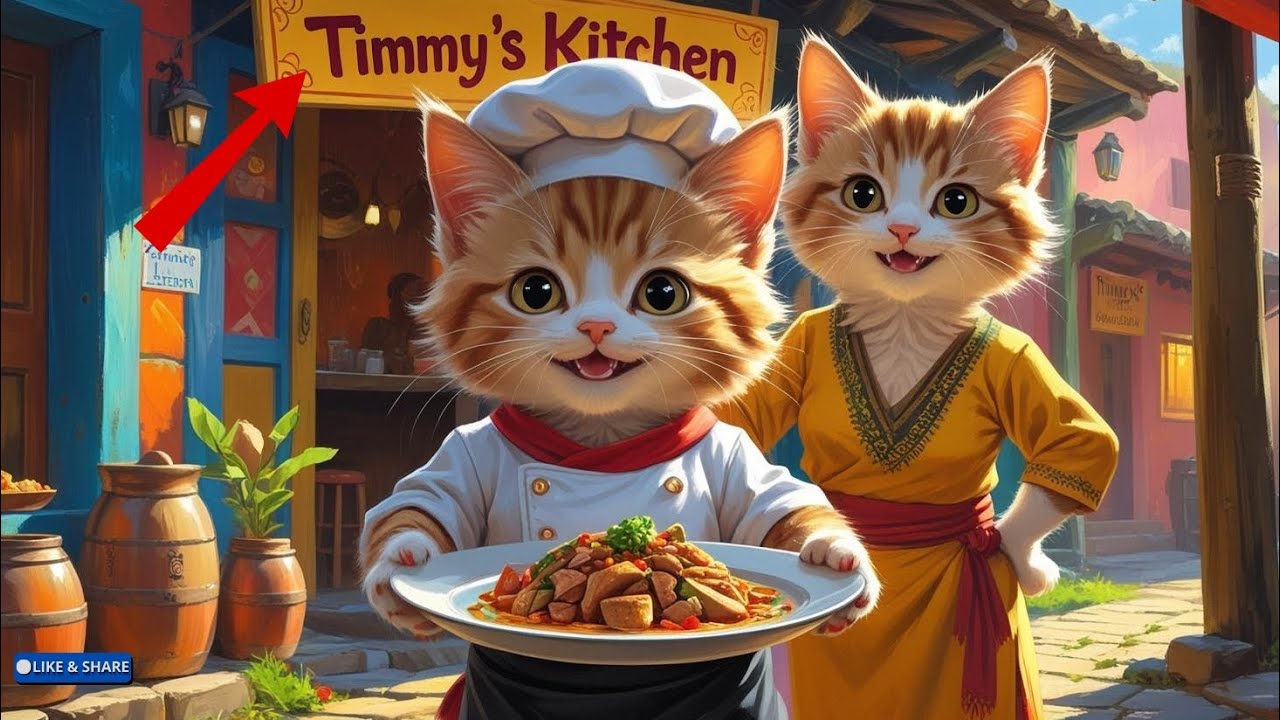 "Timmy the Kitten’s Big Dream 🐾 | Emotional Cat Story | Inspirational ...