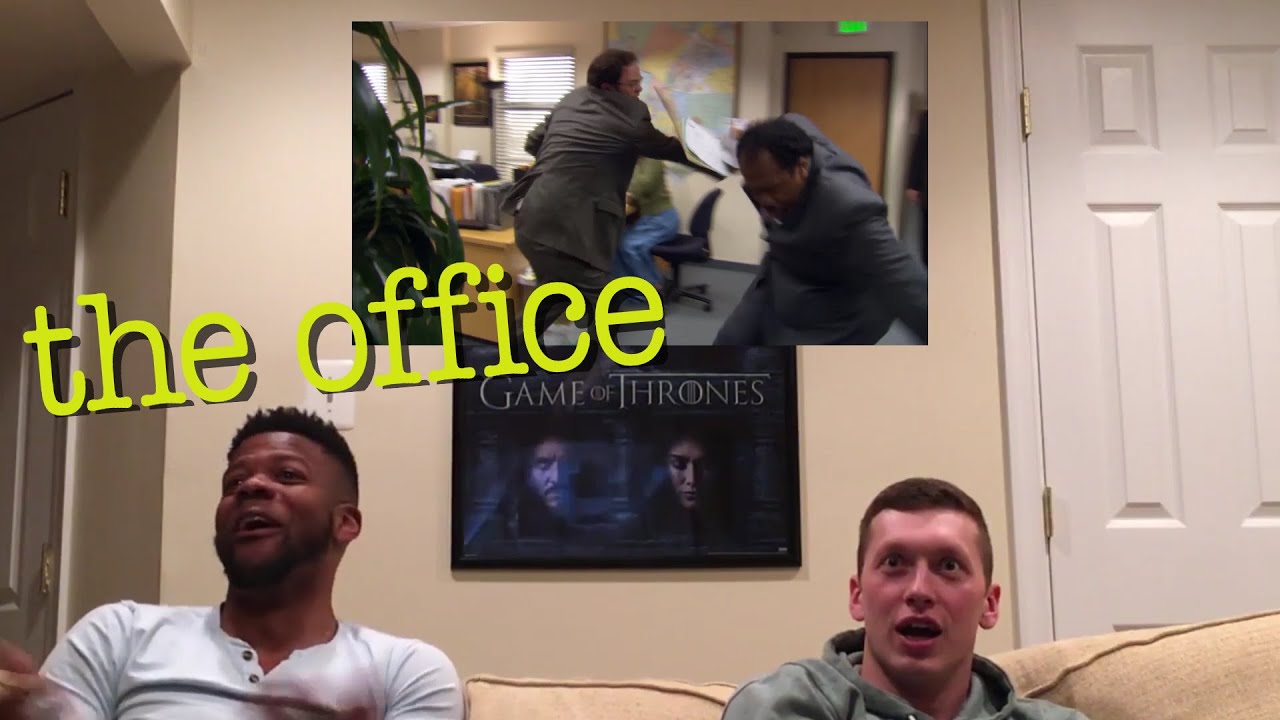 The Office REACTION 2x17 Dwight's Speech - YouTube