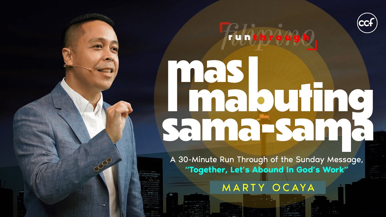 Mas Mabuting Sama-sama | Marty Ocaya | Run Through - YouTube