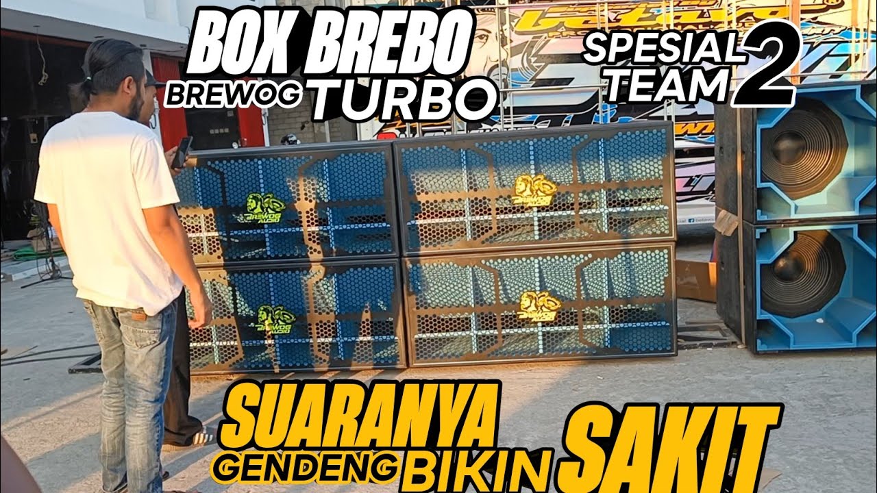 BOX BREBO BREWOG TURBO🔥 SPESIAL TEAM 2 NEW - SUARANYA GENDENG BIKIN ...