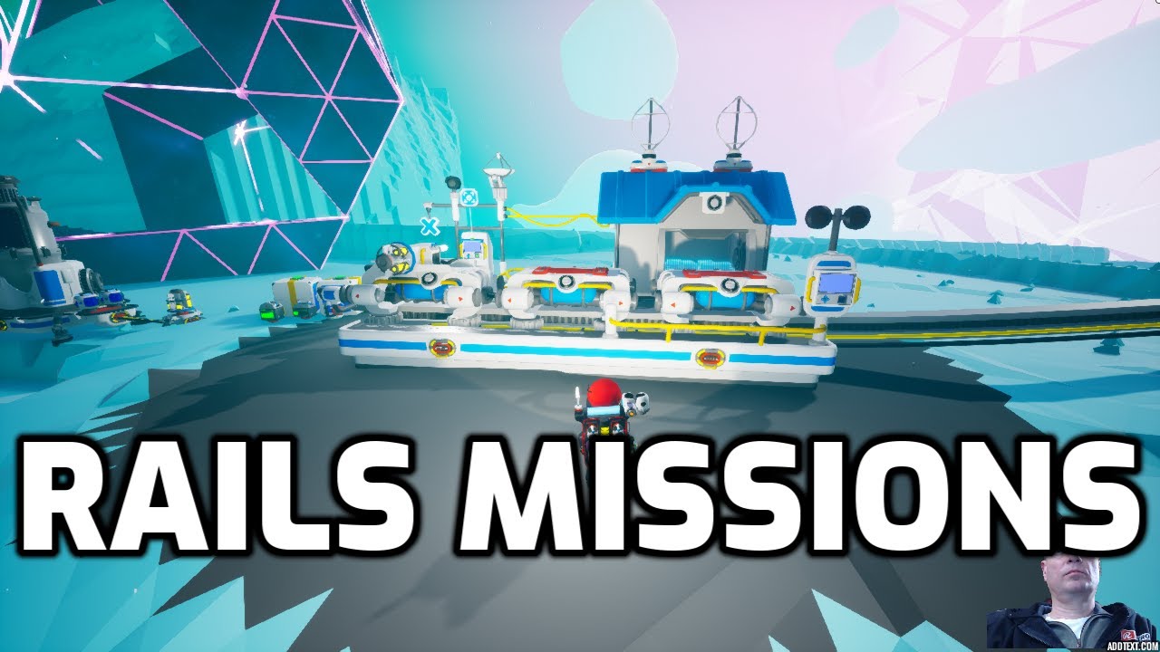 Astroneer Update 1.26 - Rails Missions - YouTube
