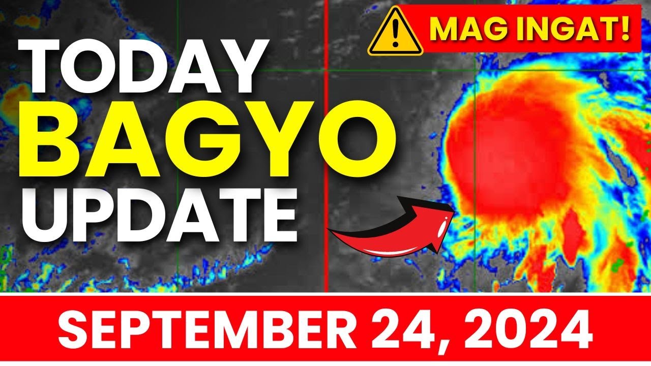 Today Bagyo Update September 24, 2024 | Low Pressure Area in the ...