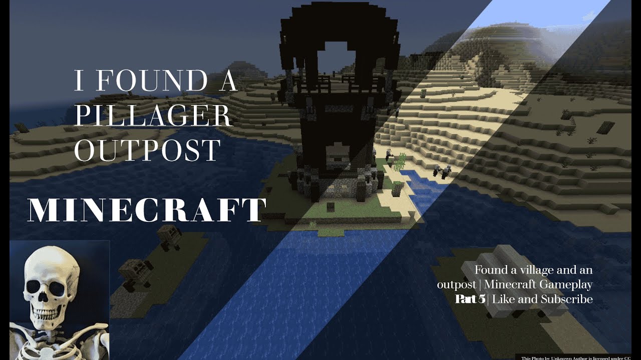 I Found a pillager outpost | Minecraft | #gameplay #minecraft #funny ...