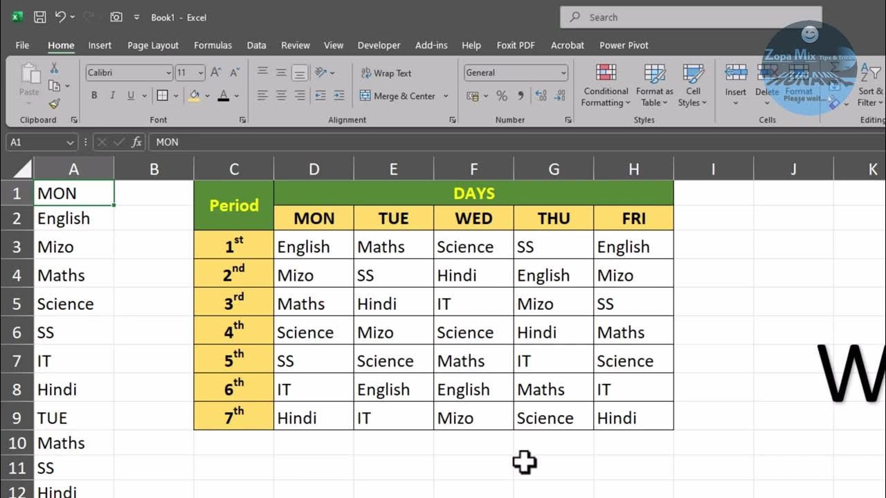 WRAPCOLS function in Ms Excel - YouTube