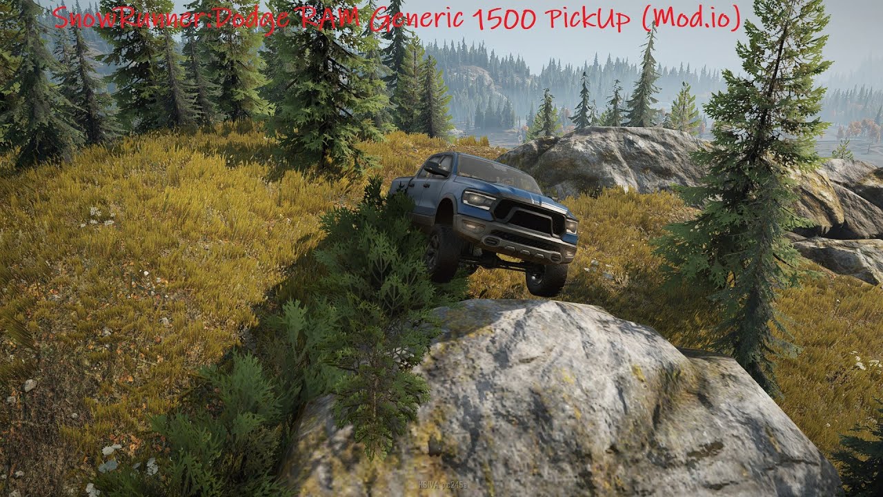 SnowRunner:Dodge RAM Generic 1500 PickUp (Mod.io) - YouTube