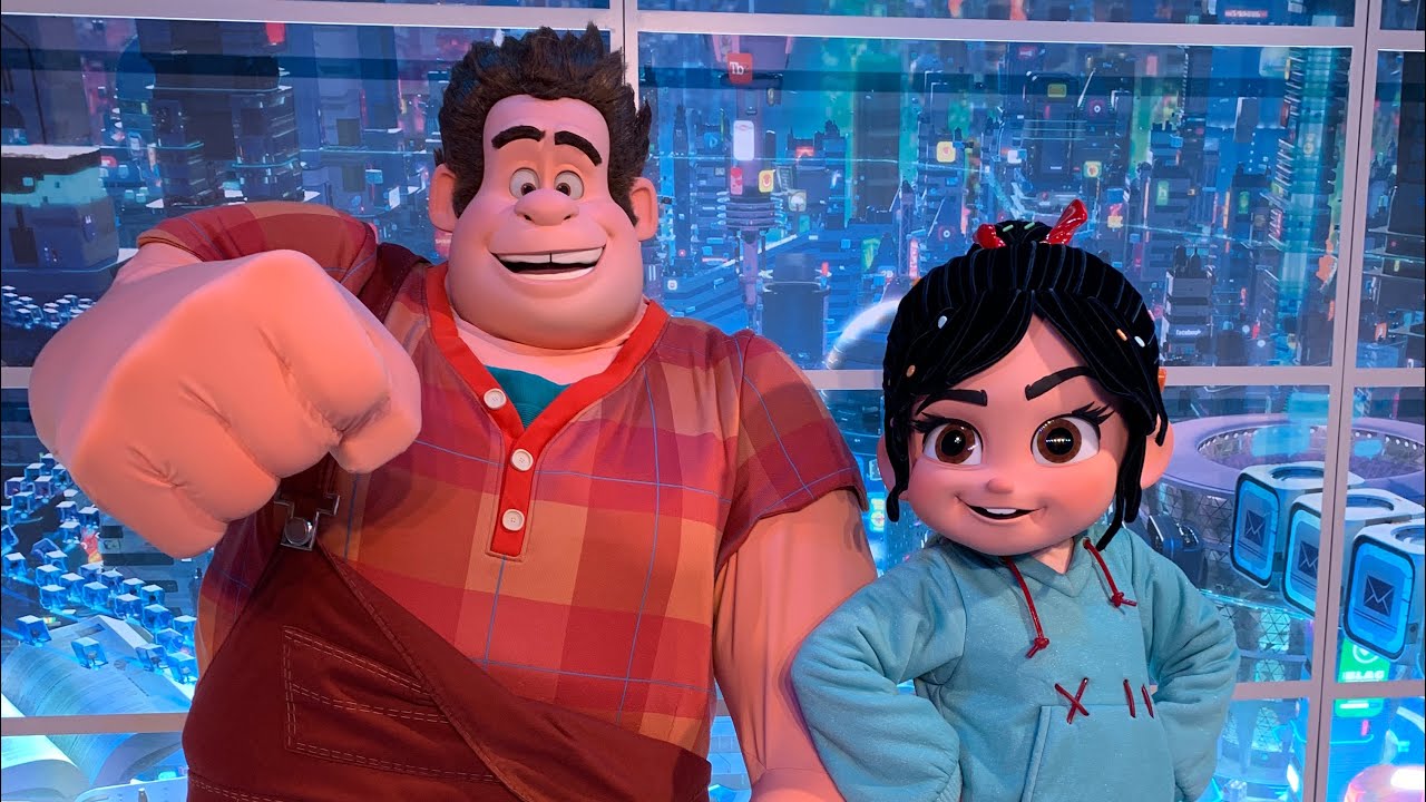 Wreck It Ralph Meet and Greet at Epcot! - YouTube