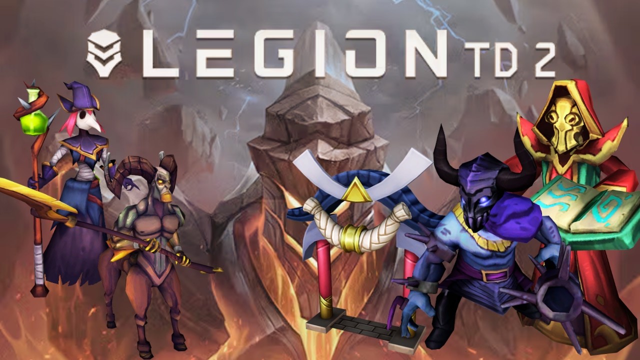 Legion TD 2 / Die Spawn Builds waren keine Problem - YouTube