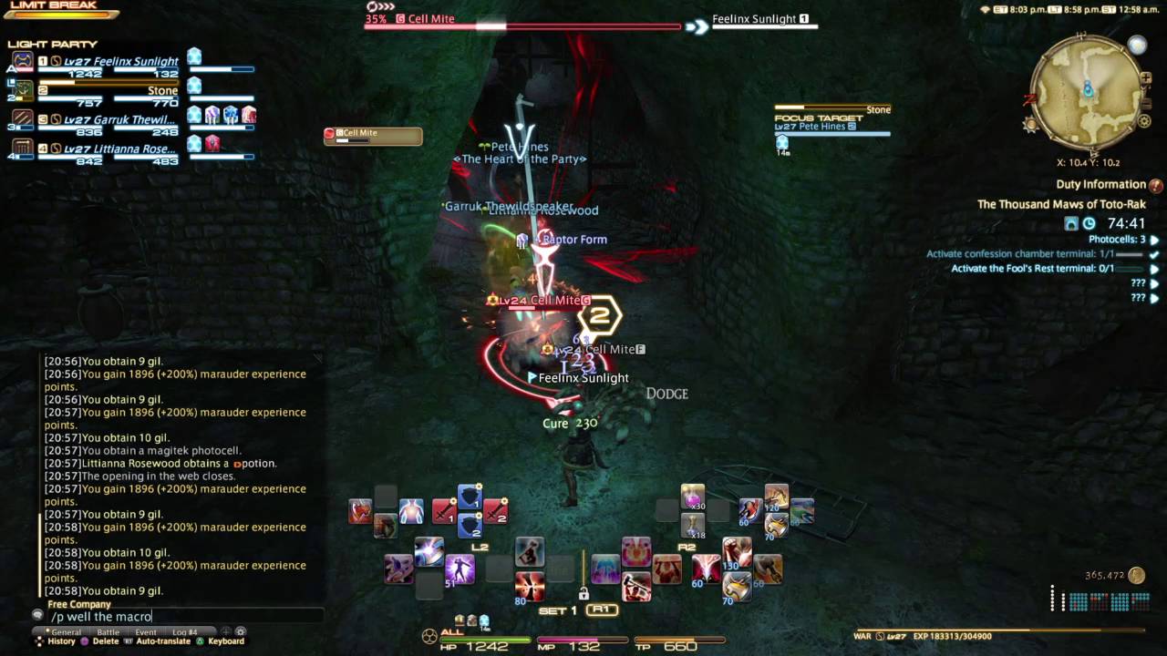 PS4 Show... The controller! - FINAL FANTASY XIV - YouTube