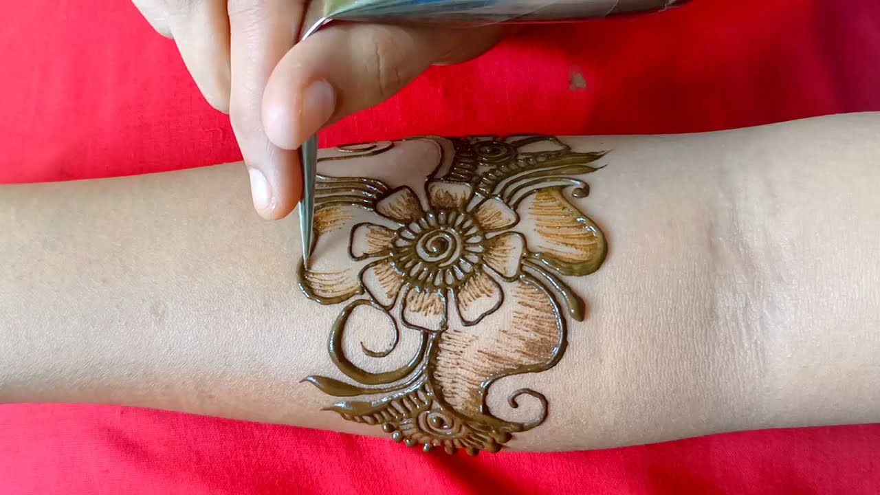 Stylish Full Hand Round Bangle Mehndi Designs| Kangan/Churi Mehndi ...