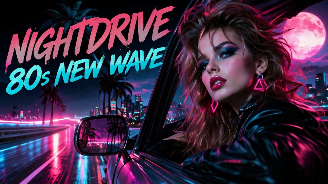 80s New Wave Night Drive Mix 🚗💜 | 2 Hours of Retro Synthwave ...
