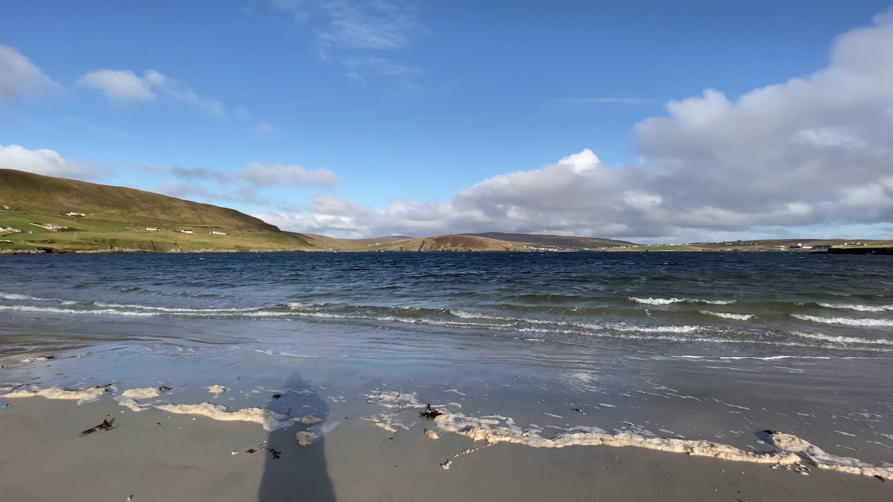 Levenwick Beach, Shetland - YouTube