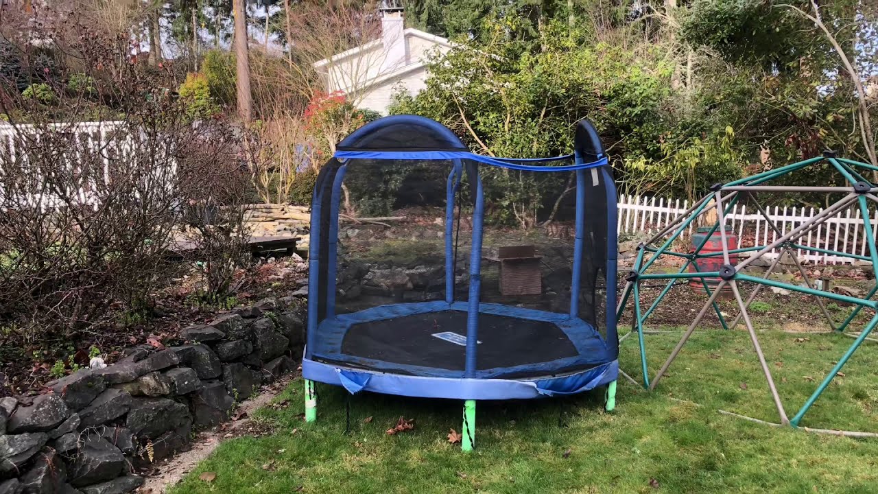 MY 1st TRAMPOLINE BY: SPORTSPOWER - YouTube