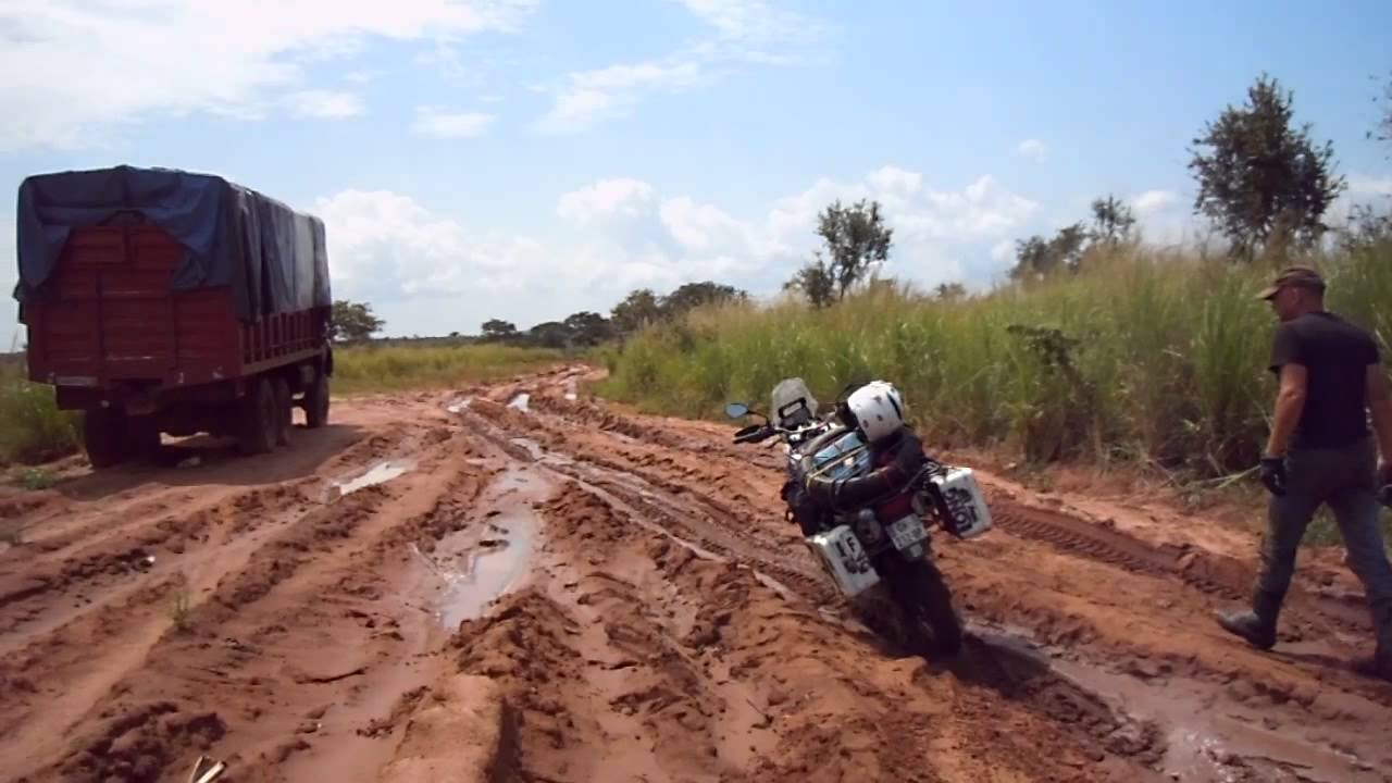 Long Way Up 2015 Tshikapa to Kikwit South DRC 2 - YouTube