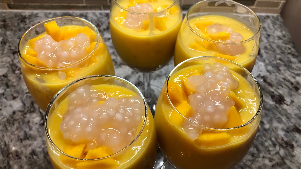 Check out my Coconut Mango Sago Blast - YouTube