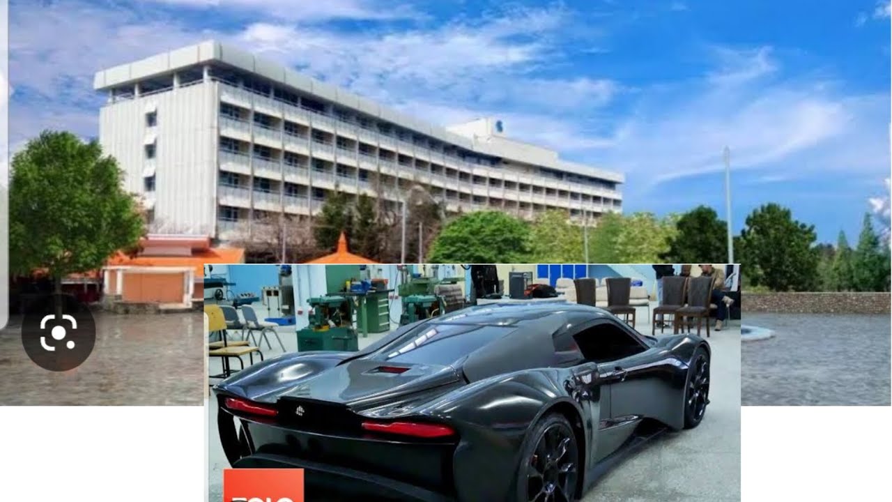 موتر ساخت افغانستان در نمایشگاه Afghanistan car - YouTube