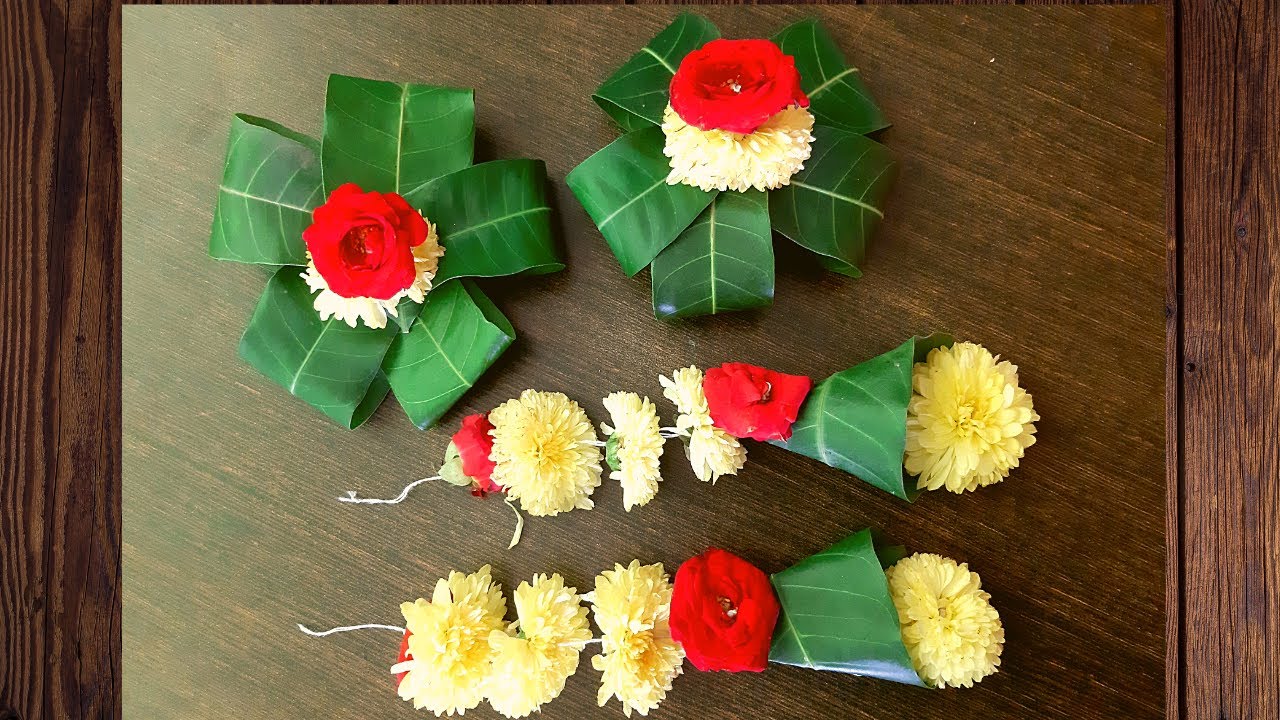 Mango Leaves Varmahalakshmi Decoration Ideas Leaf Toran At Home Making ...