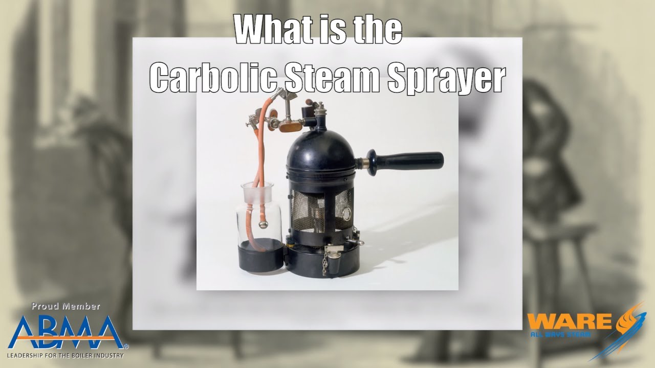 History of Antiseptics | Joseph Lister's Carbolic Steam Sprayer - Steam ...