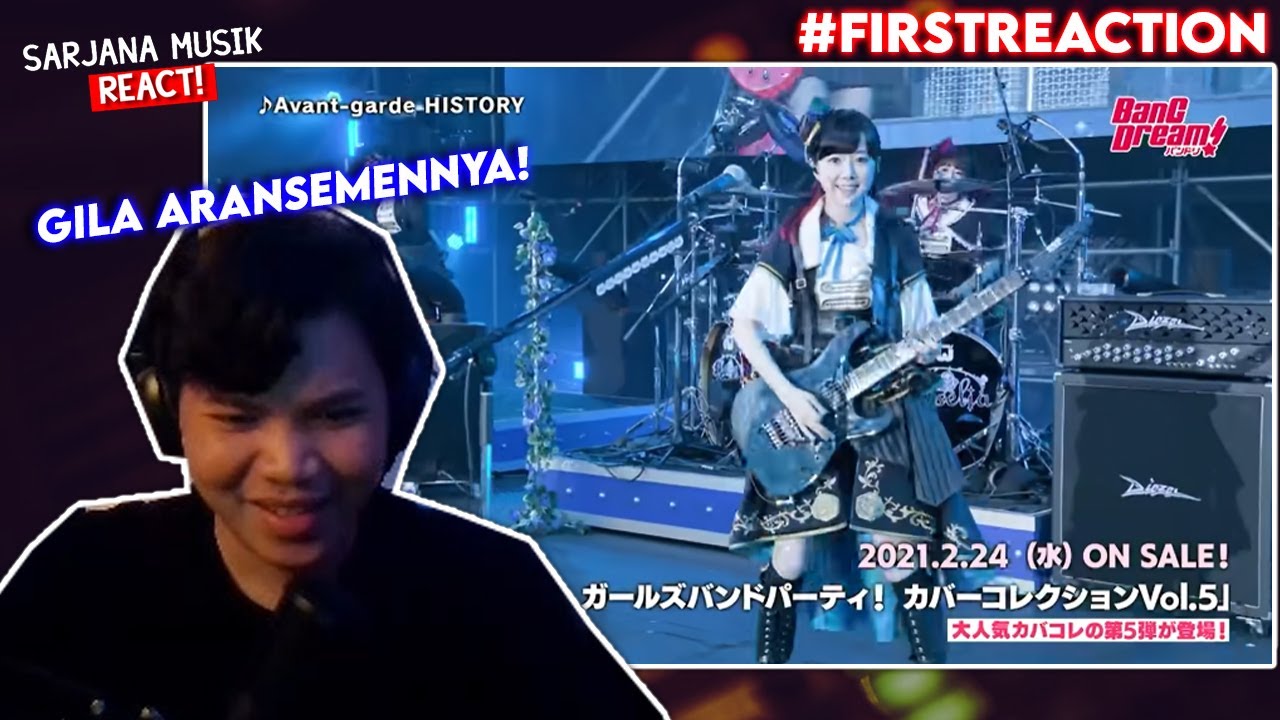 Roselia - (Avant-garde HISTORY) | SARJANA MUSIK REACT - YouTube