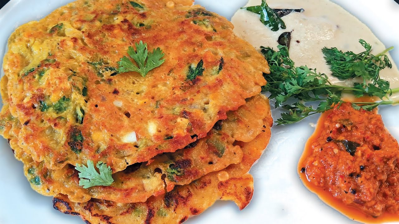 அடை தோசை # adai dosai # how to make adai dosai # adai dosai recipe in ...