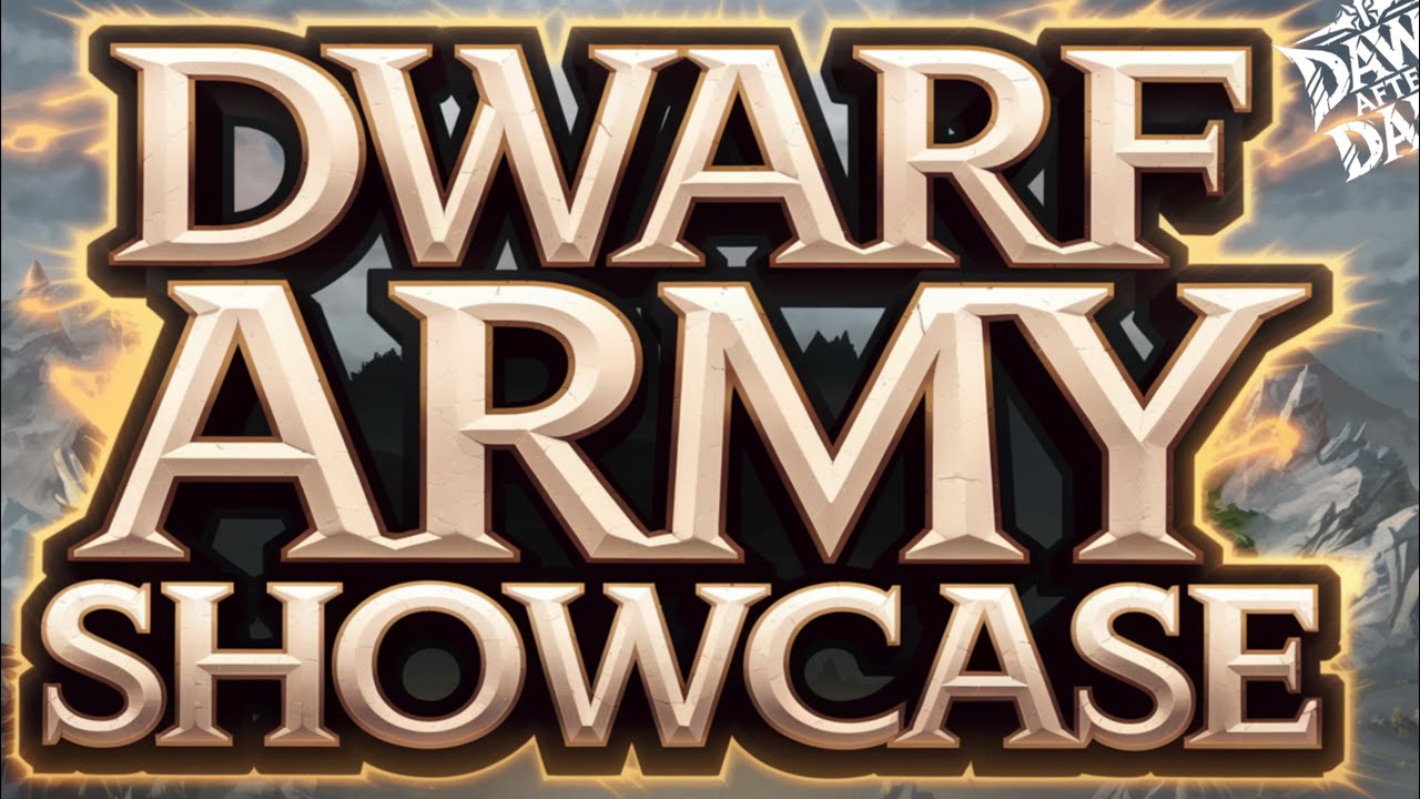 Warhammer: The Old World army showcase, the Dwarfs of Karak Drak! - YouTube