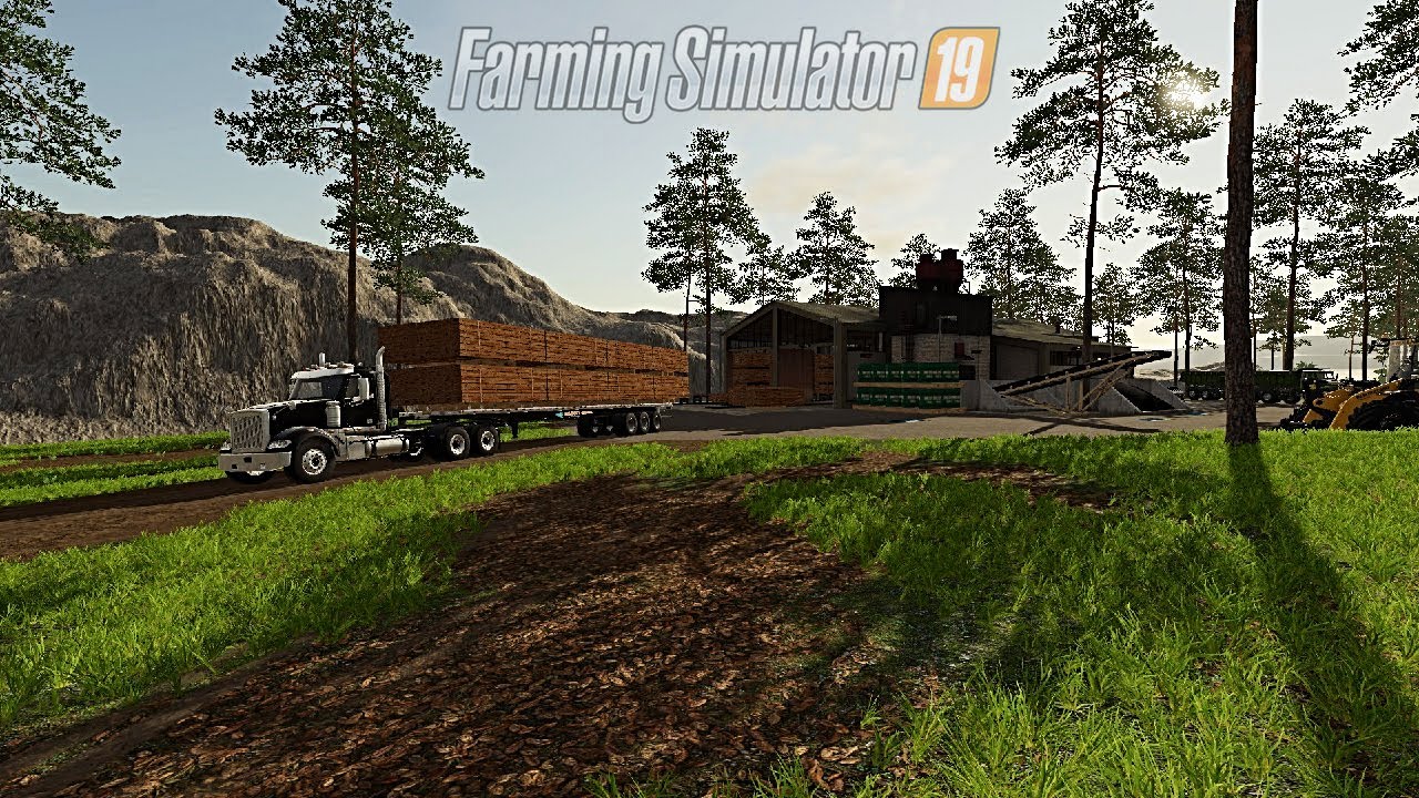 First Delivery Job To Construction Sites - Time Lapse [FS19] - YouTube