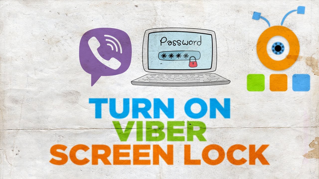 How to Turn On Viber Lock while you are away on PC - YouTube