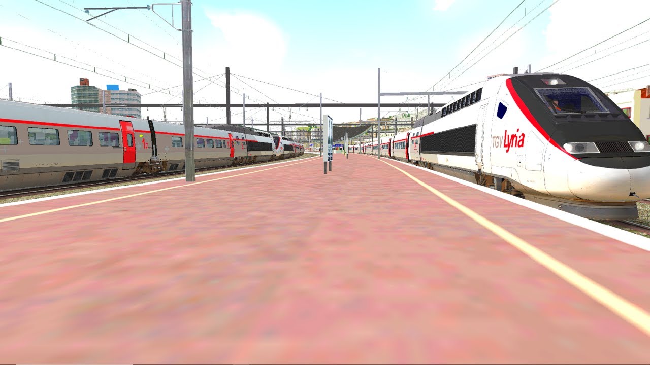 OR/ MSTS TGV LYRIA DIJON - VILLE - BASEL SBB PARTIE 2 - YouTube