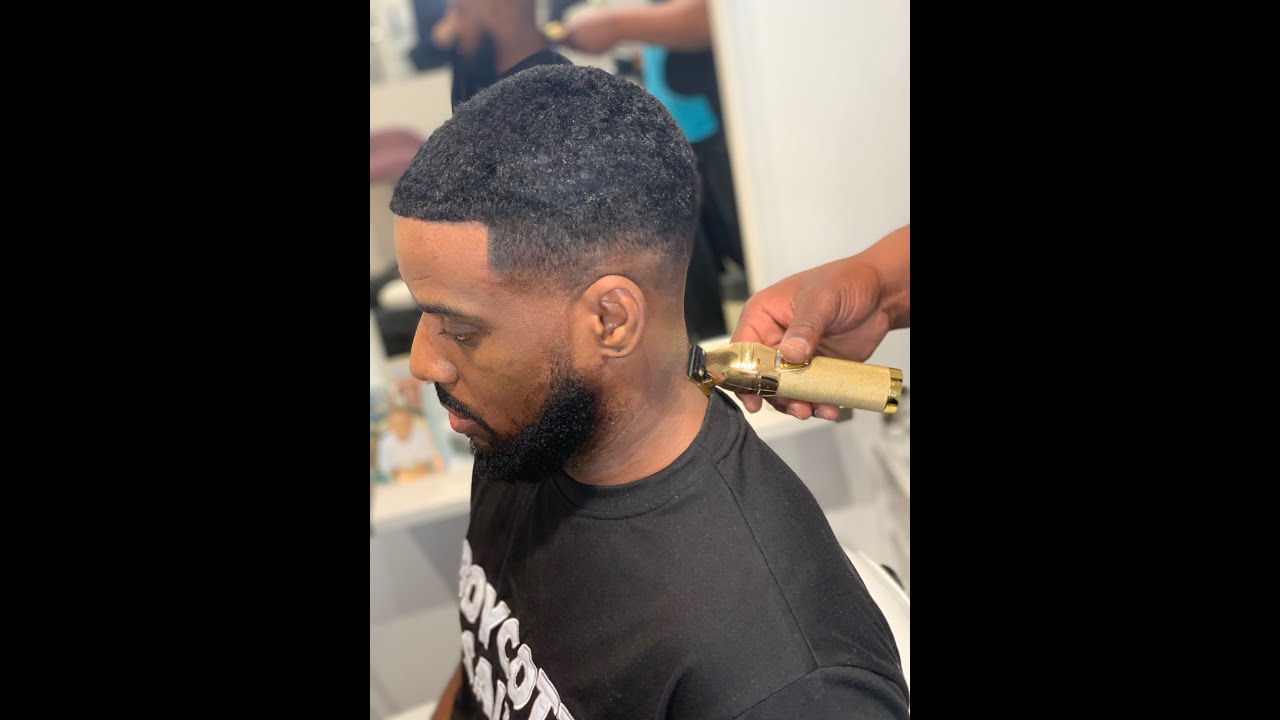 How to install and cut a man weave 💈 - YouTube