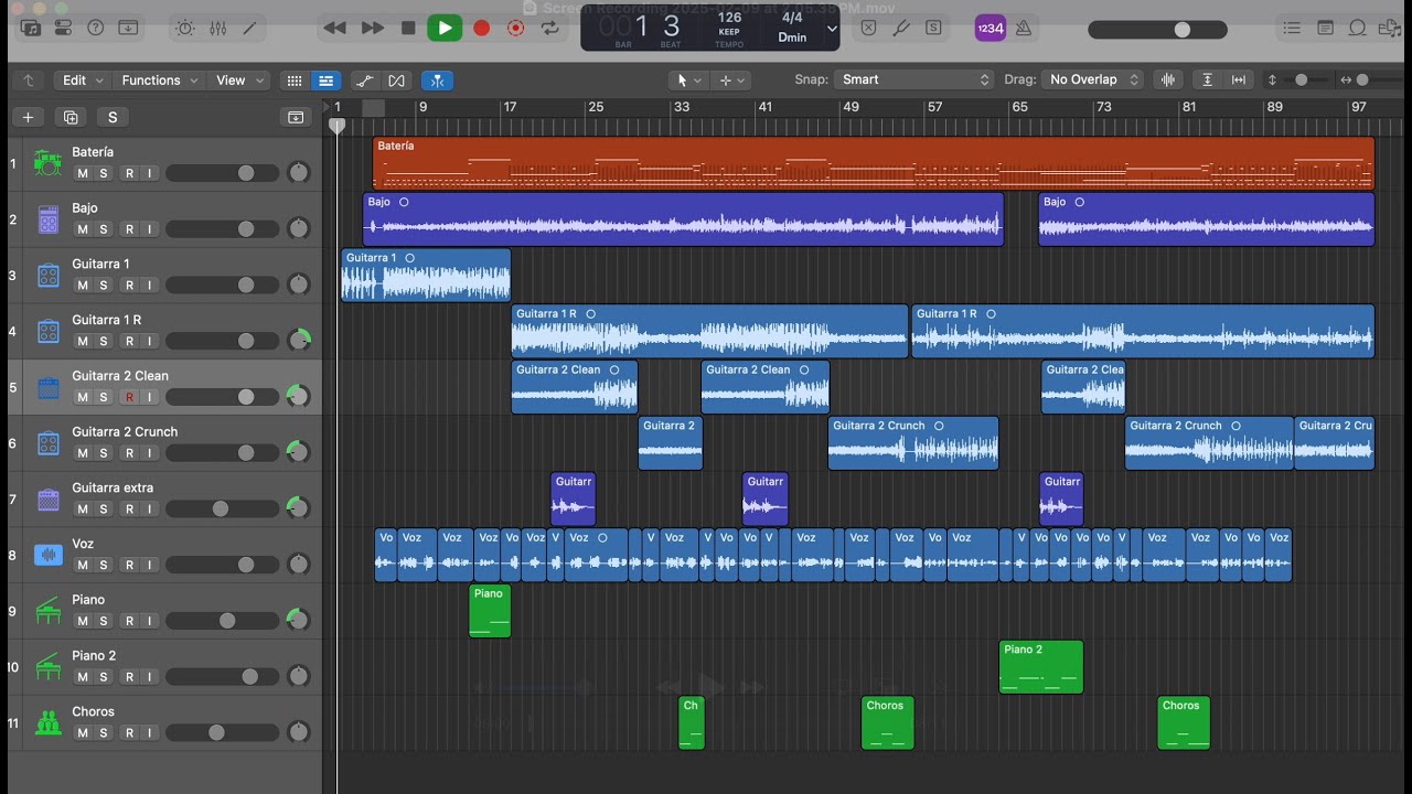 Cover de C'mere en logic Pro - YouTube