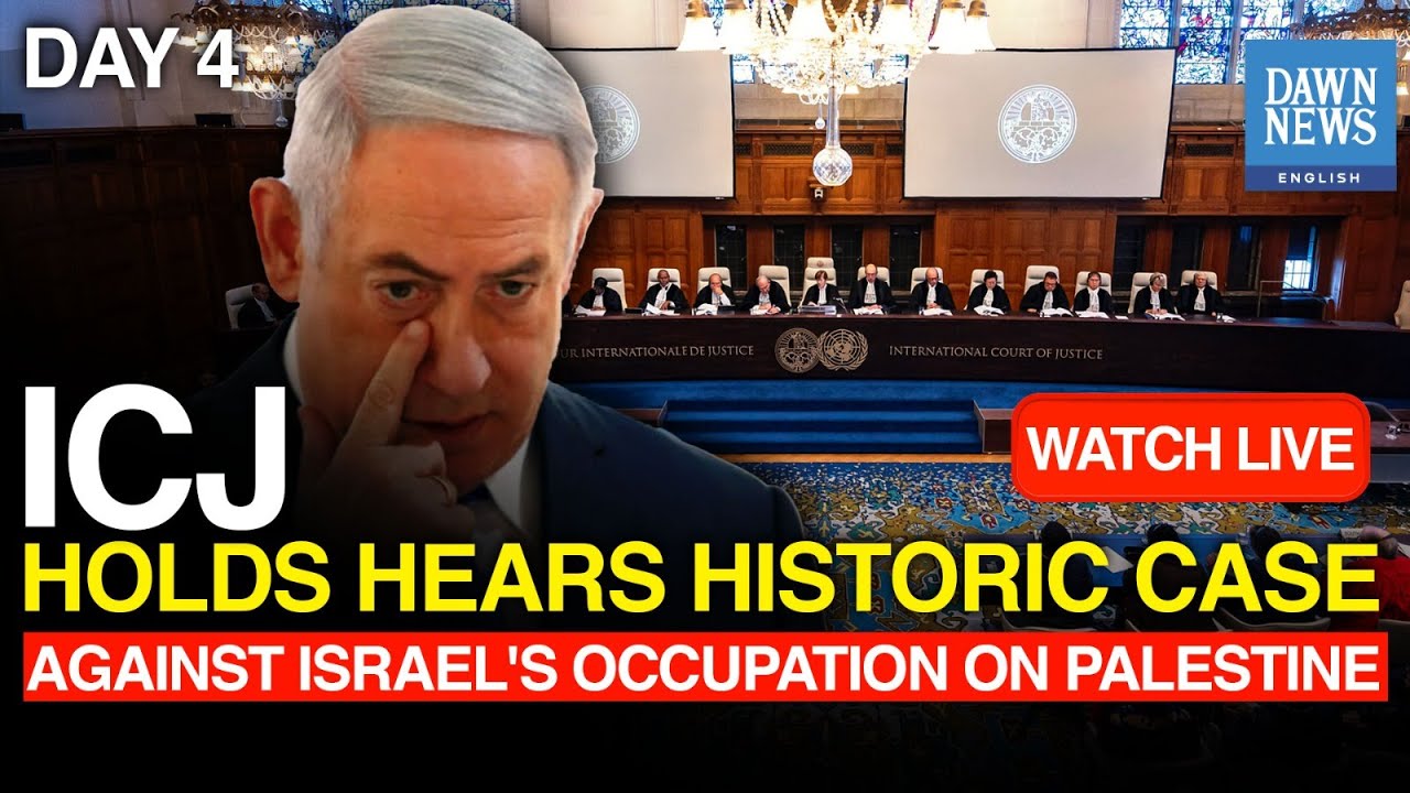 🔴LIVE: ICJ Hearing | Iraq's Position On Israel's Occupation Of ...