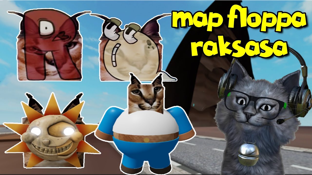 MAIN KE MAP FLOPPA RAKSASA - Roblox Indonesia - Find The Floppa - YouTube