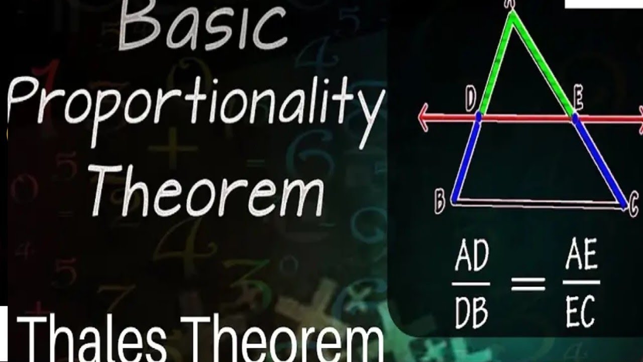 Proof : Thales theorem with practically and mathematically | Basic ...