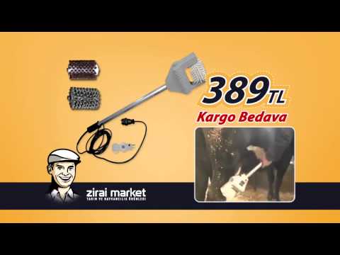 Tımarmatik Elektrikli Hayvan Kaşıma Fırçası