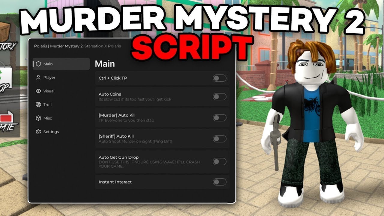 [FREE] Murder Mystery 2 (MM2) Script | Auto Grab Gun, Kill All, Murderer ESP | ALL EXECUTORS ...