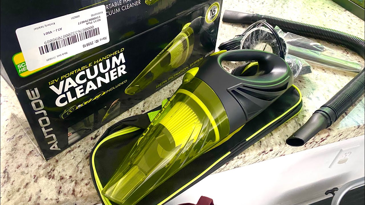 Auto Joe ATJ-V501 Car Vacuum Cleaner - YouTube