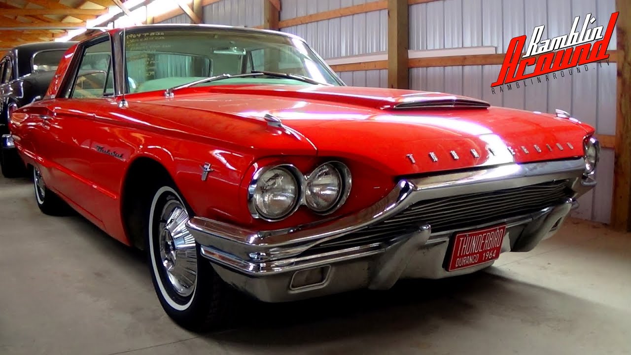 1964 Ford Thunderbird 390 V8 at Country Classic Cars - YouTube
