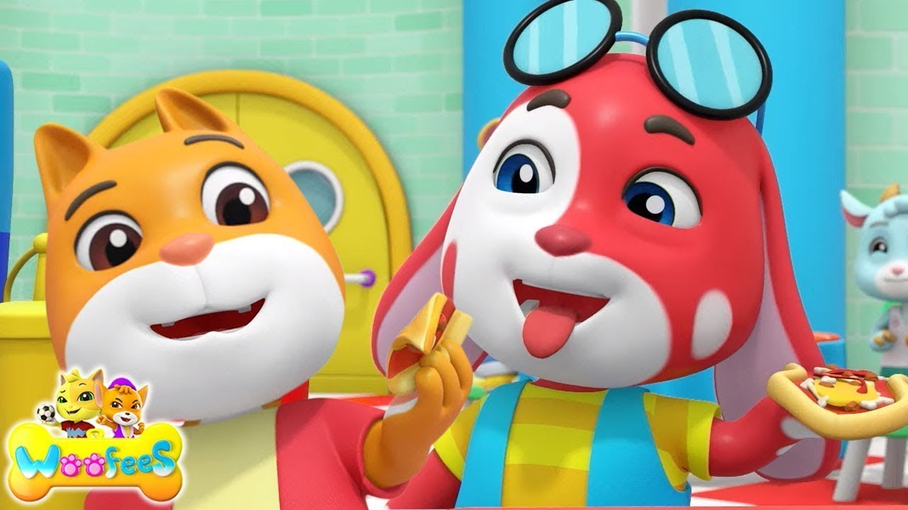 Pizza Zamanı ve Diğer Woofees Maceraları 🐶 YENİ | Cumburlop TV | Çizgi ...