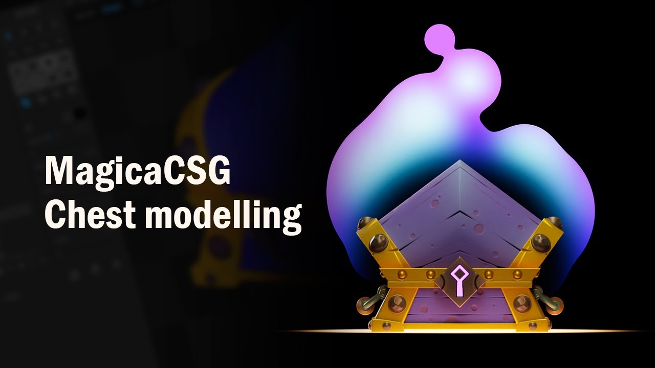 MagicaCSG full modelling process - YouTube