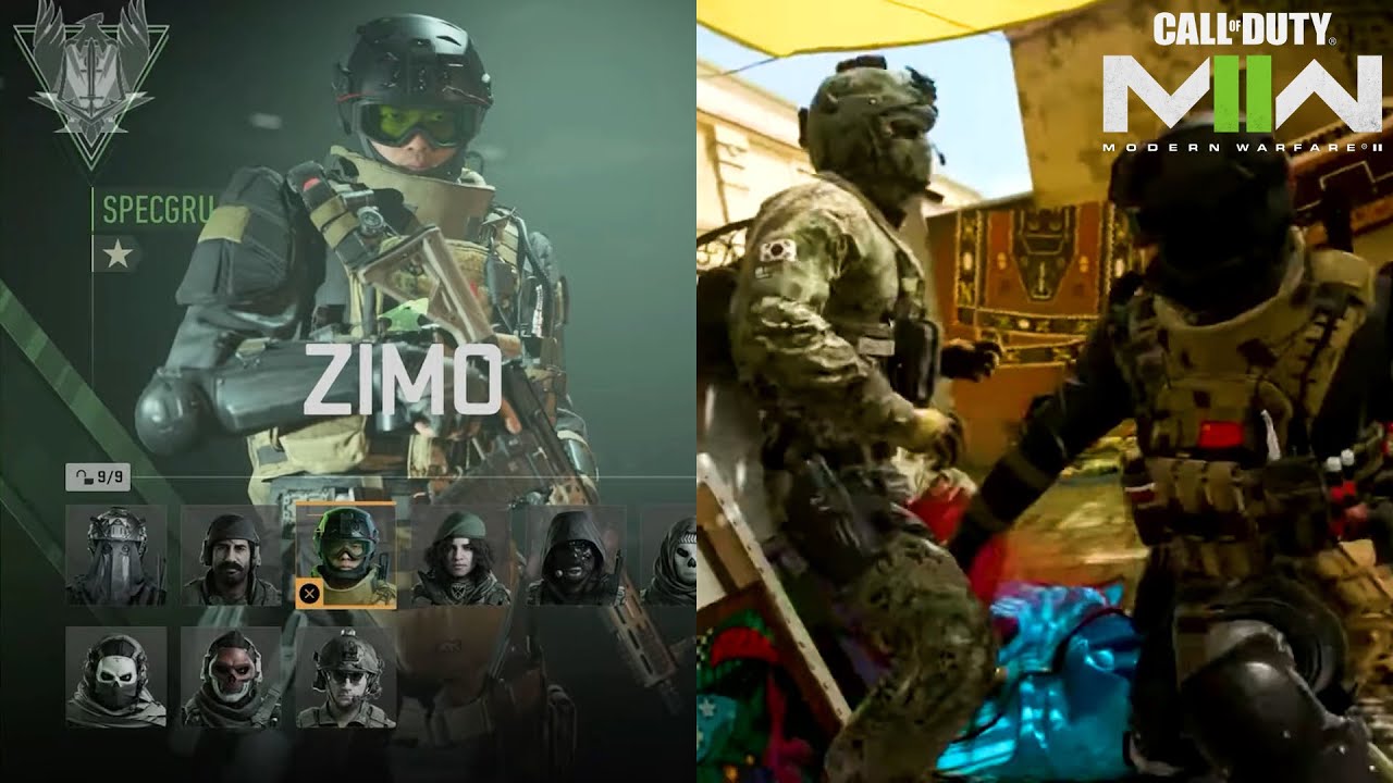 Zimo Finishing Move (Execution) - Call of Duty Modern Warfare II Beta ...