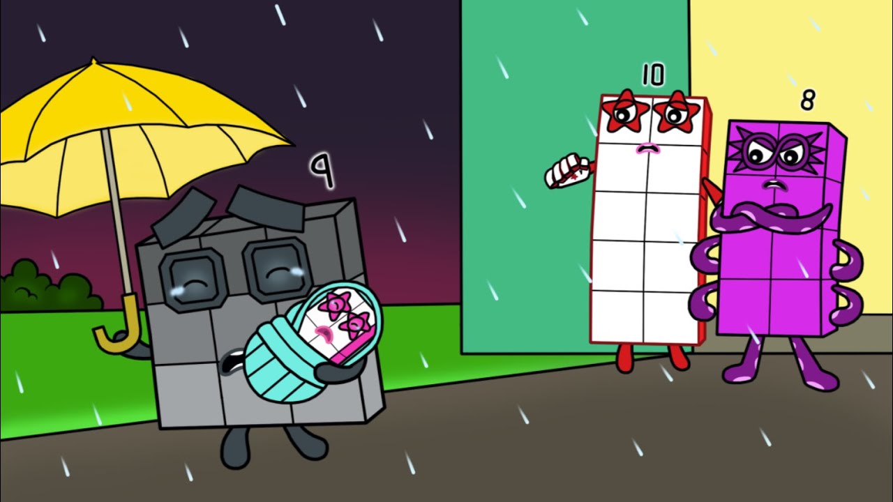 I will go with this pain, Numberblocks 9 - Numberblocks fanmade ...