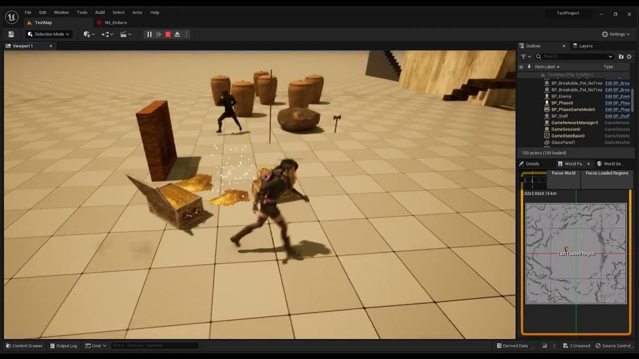 Unreal Engine 5 - Niagara system for loot drops - YouTube