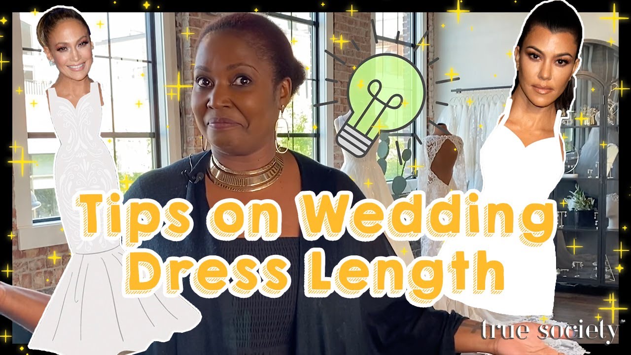 How to Choose the Right Wedding Dress Length - YouTube