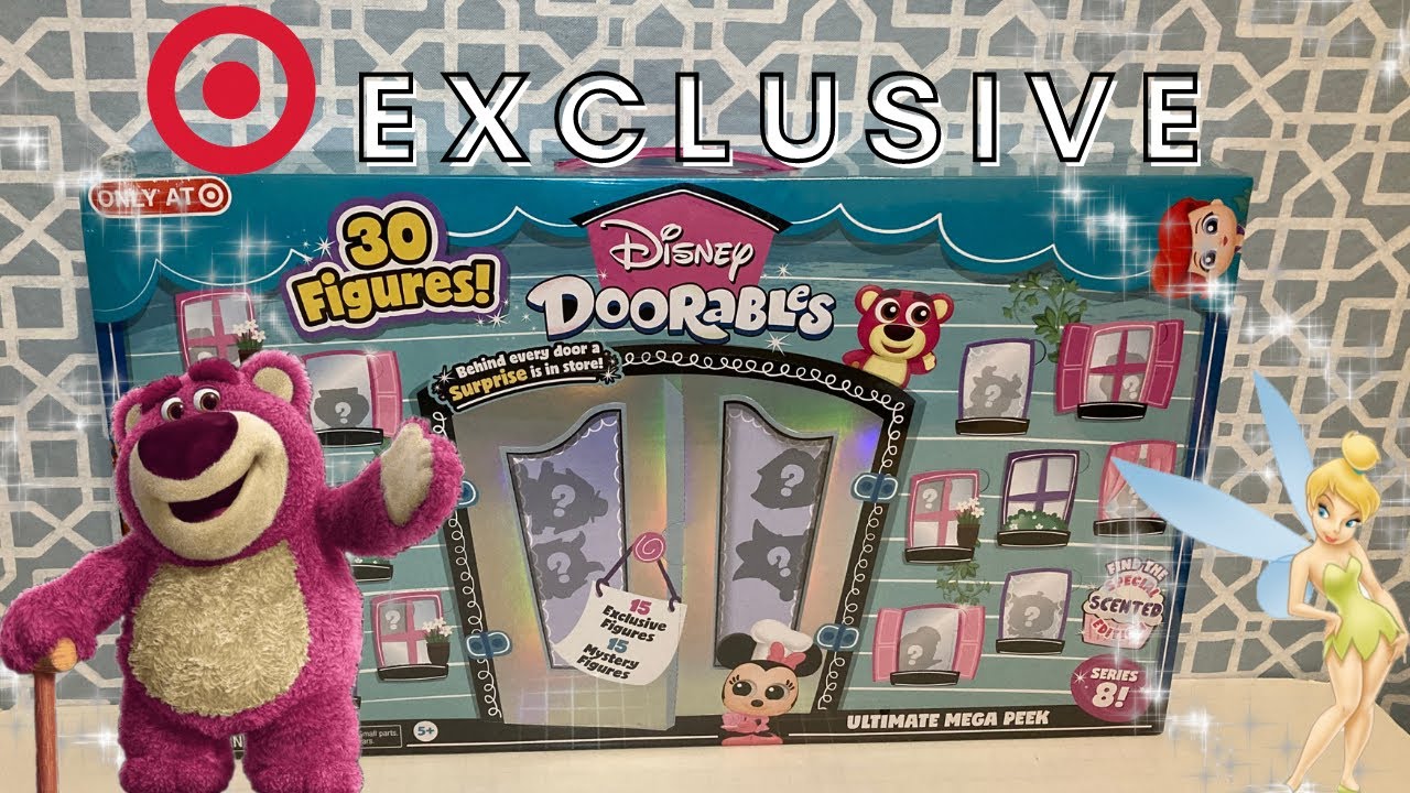 UNBOXING TARGET EXCLUSIVE DISNEY DOORABLES SERIES 8 - YouTube