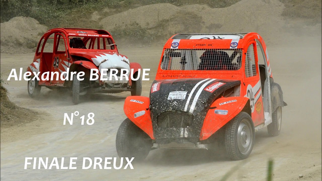 2CV CROSS FINALE DREUX - YouTube
