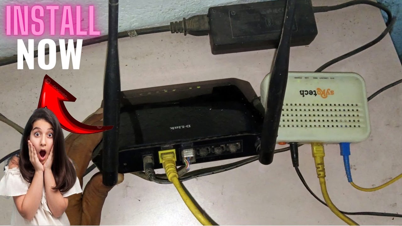 Wi-Fi installation full guide / How to install Wi-Fi at Home / Ghar ...