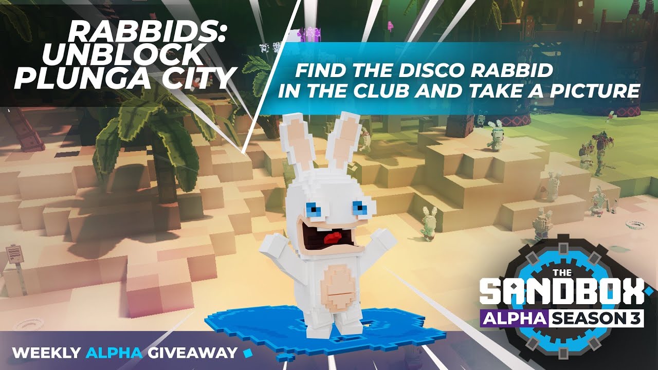 The Sandbox Alpha Extra Quests Rabbids Unblock Plunga City - YouTube