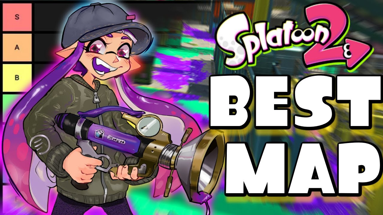 VERY REAL Splatoon 2 Map Tier List (ALL 24 STAGES) - YouTube